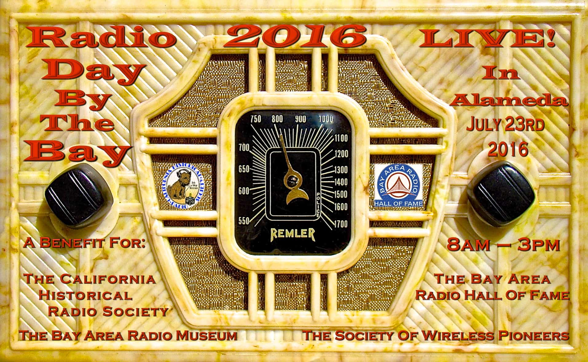 Radio Day By The Bay 2016 - LIVE! In Alameda - California Historical ...