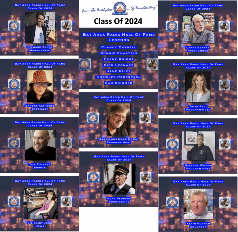 2024 Bay Area Radio Hall Of Fame Induction Luncheon - California ...