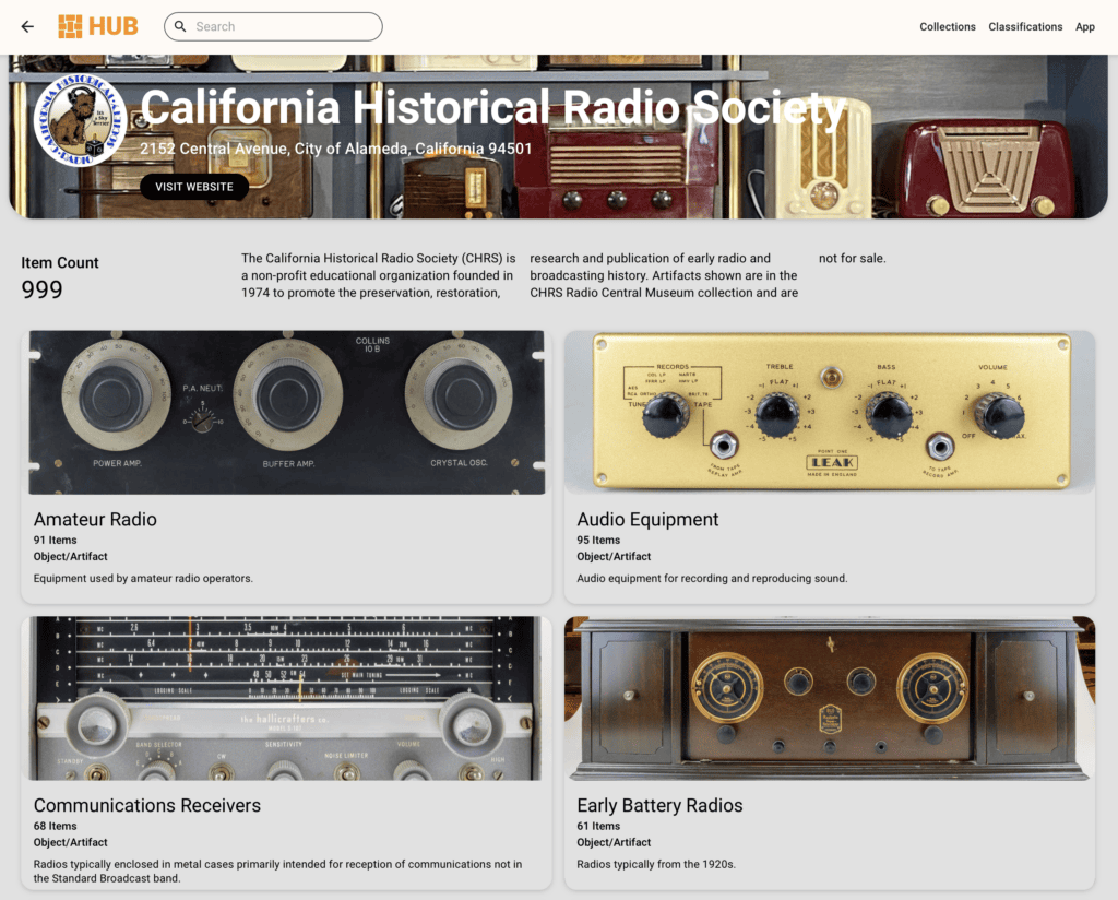 Our Collection - California Historical Radio Society